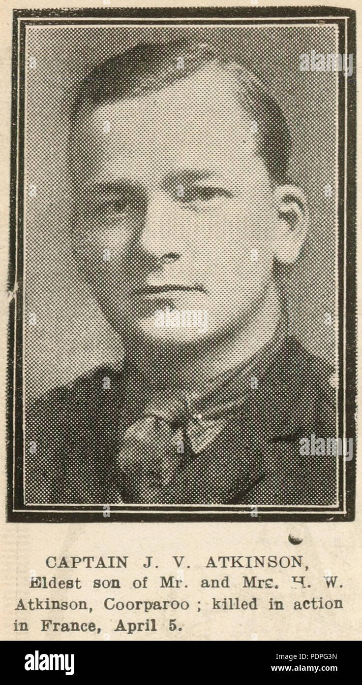30 Captain James Victor Atkinson one of the soldiers photographed in ...