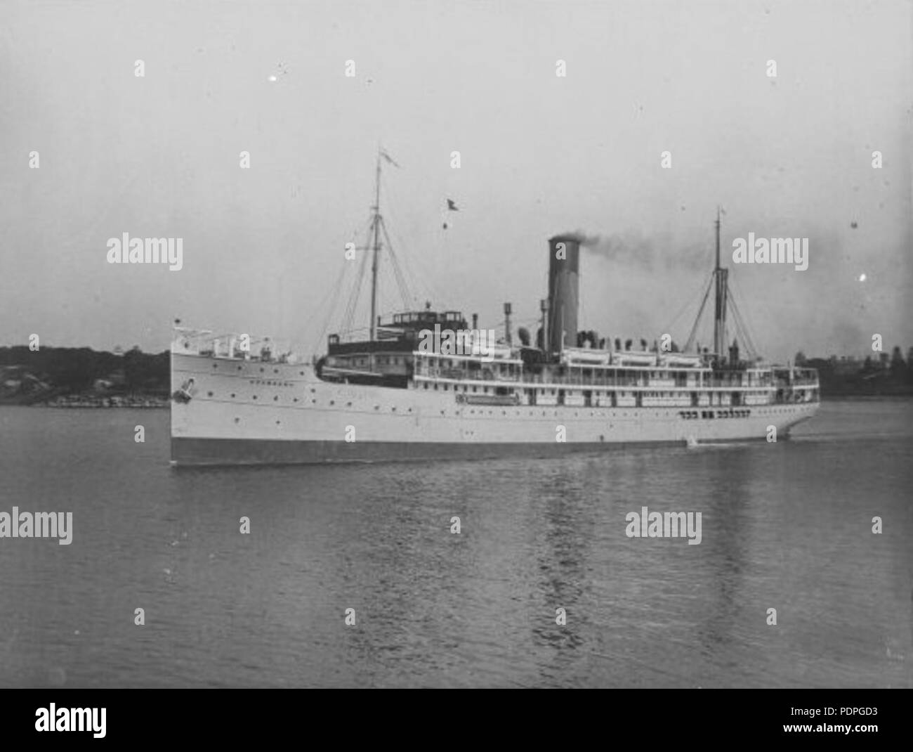 196 SS Koombana, ca. 1910 Stock Photo - Alamy