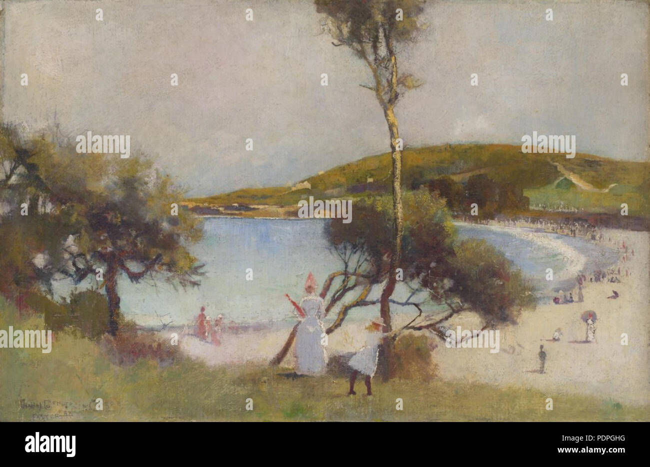 32 Charles Conder Coogee Bay Stock Photo - Alamy