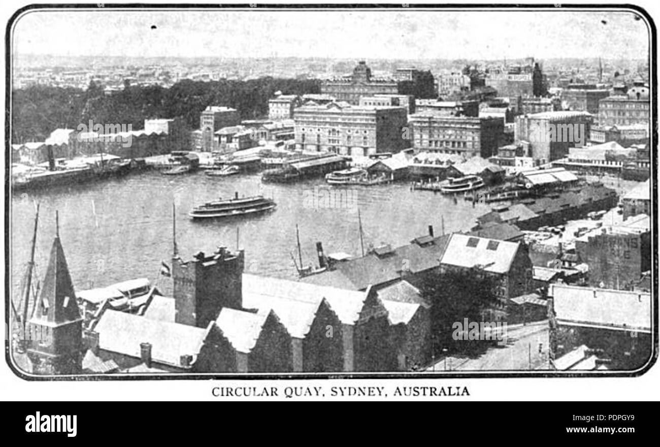 33 Circular Quay early 20th century Stock Photo - Alamy