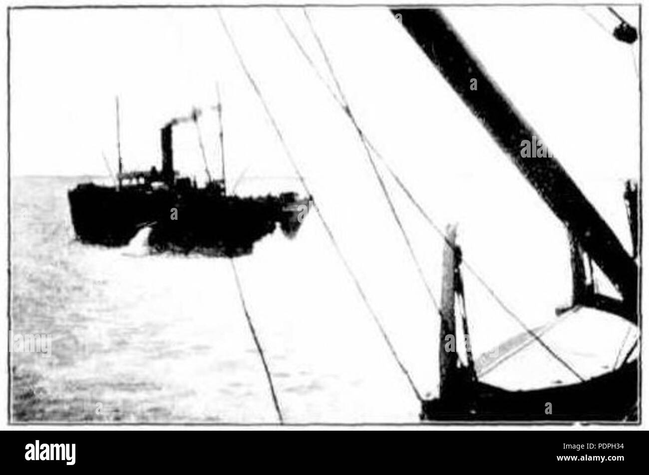 196 SS Koombana towed by SS Winfield, 1909 Stock Photo - Alamy