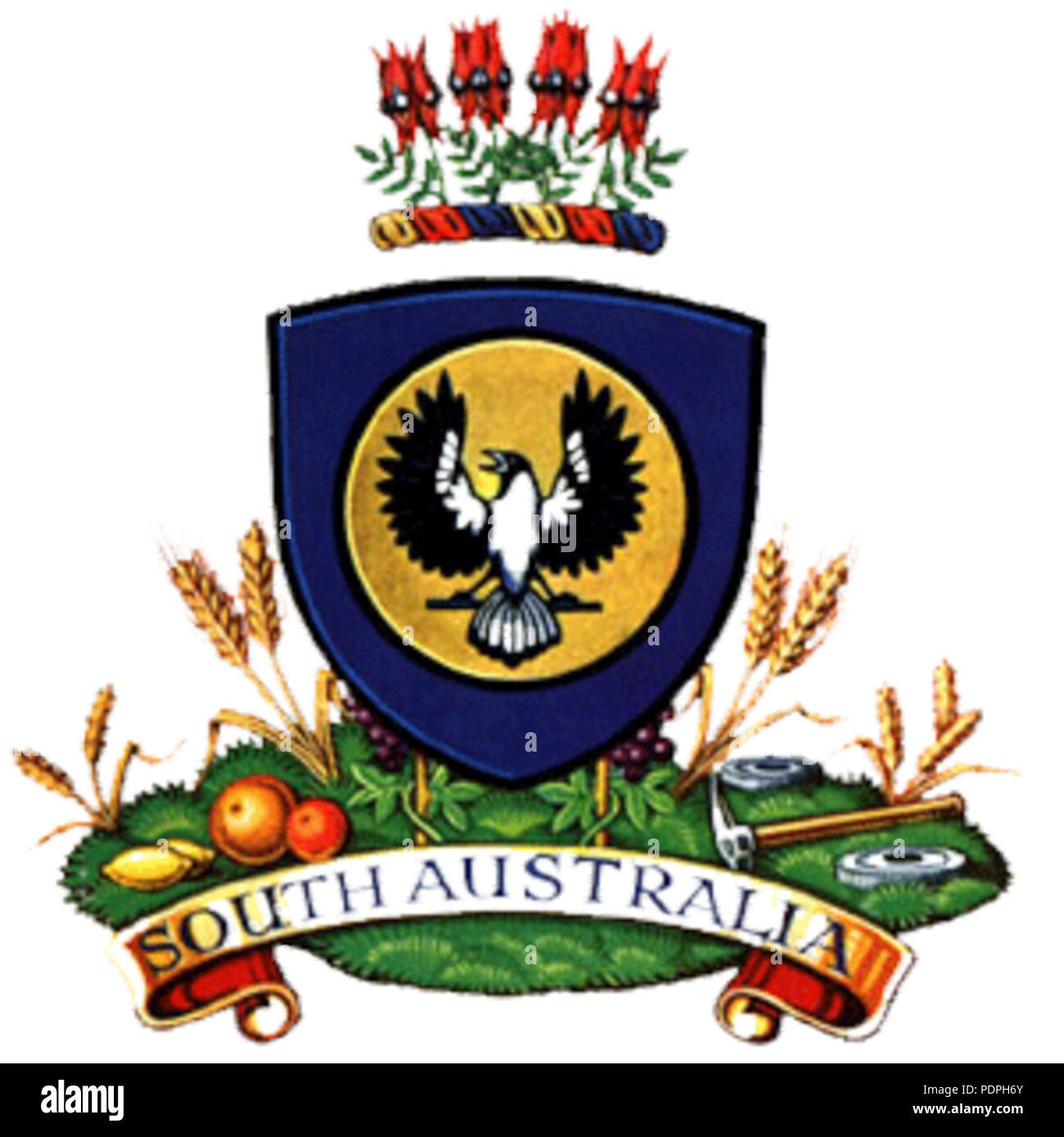 35 Coat of arms of South Australia Stock Photo - Alamy