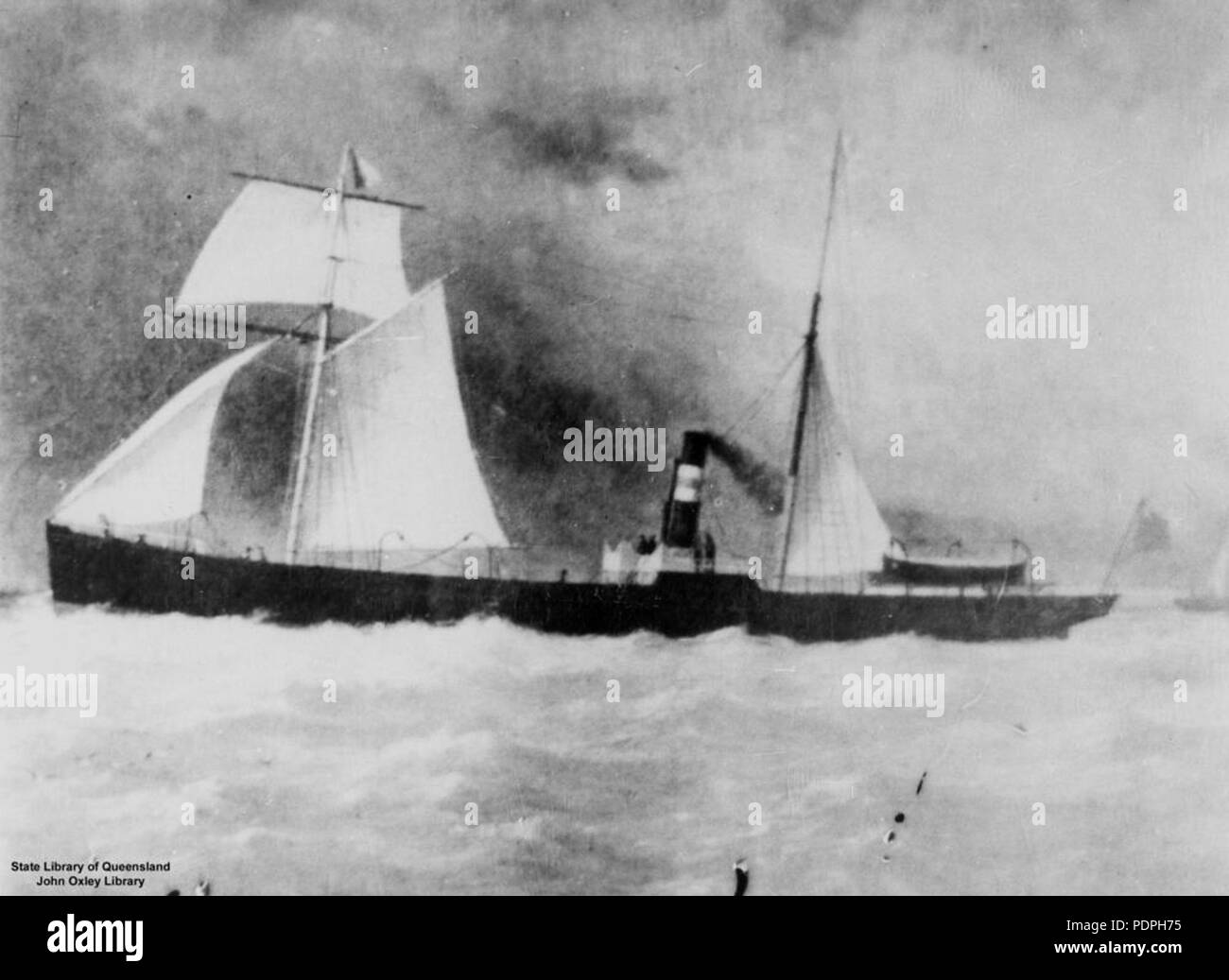 35 StateLibQld 1 127135 Cognac (ship Stock Photo - Alamy