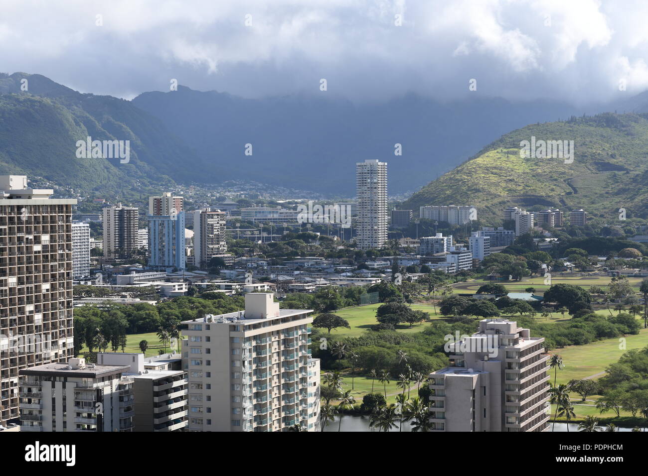 Waikiki view hi-res stock photography and images - Alamy