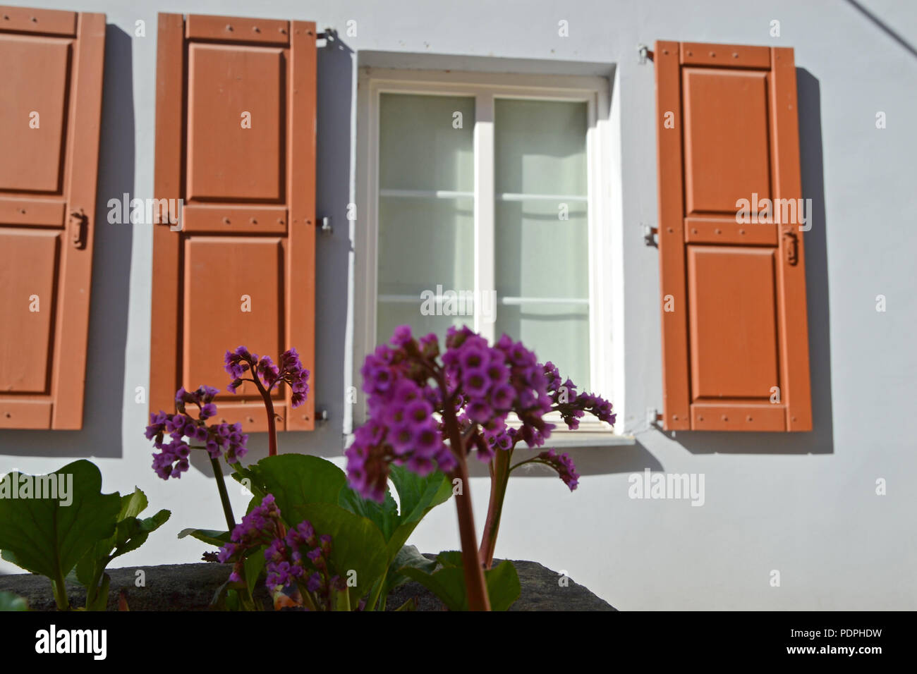 Small shuttered windows hi-res stock photography and images - Alamy