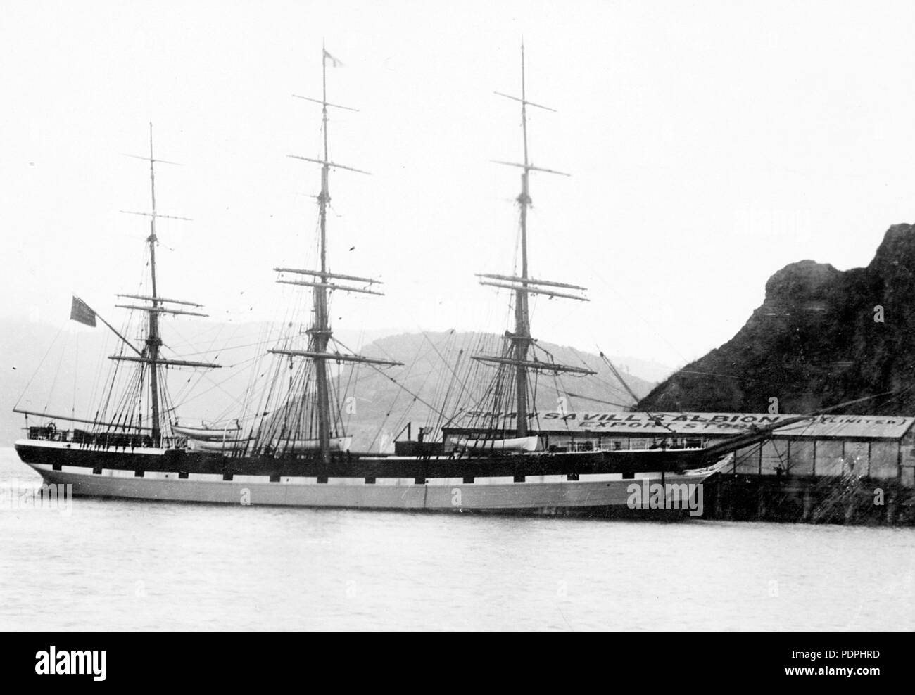 Fleet of 44 ships Black and White Stock Photos & Images - Alamy
