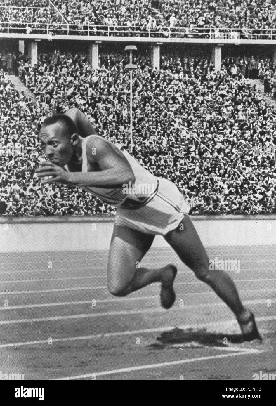 Jesse owens track hi-res stock photography and images - Alamy