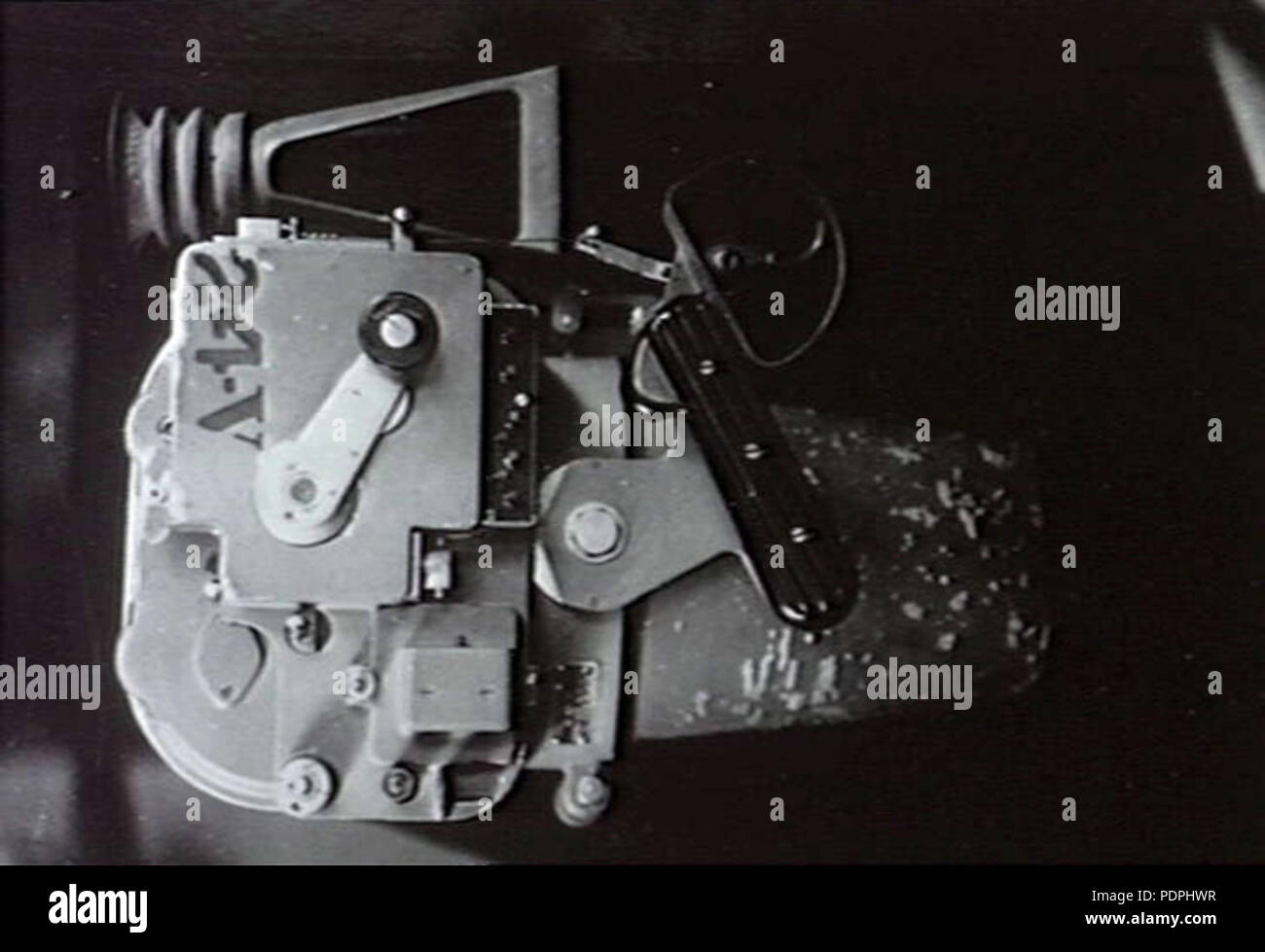 45 F24 camera at Fairbairn ACT c. 1941 AWM P01439.007 Stock Photo - Alamy