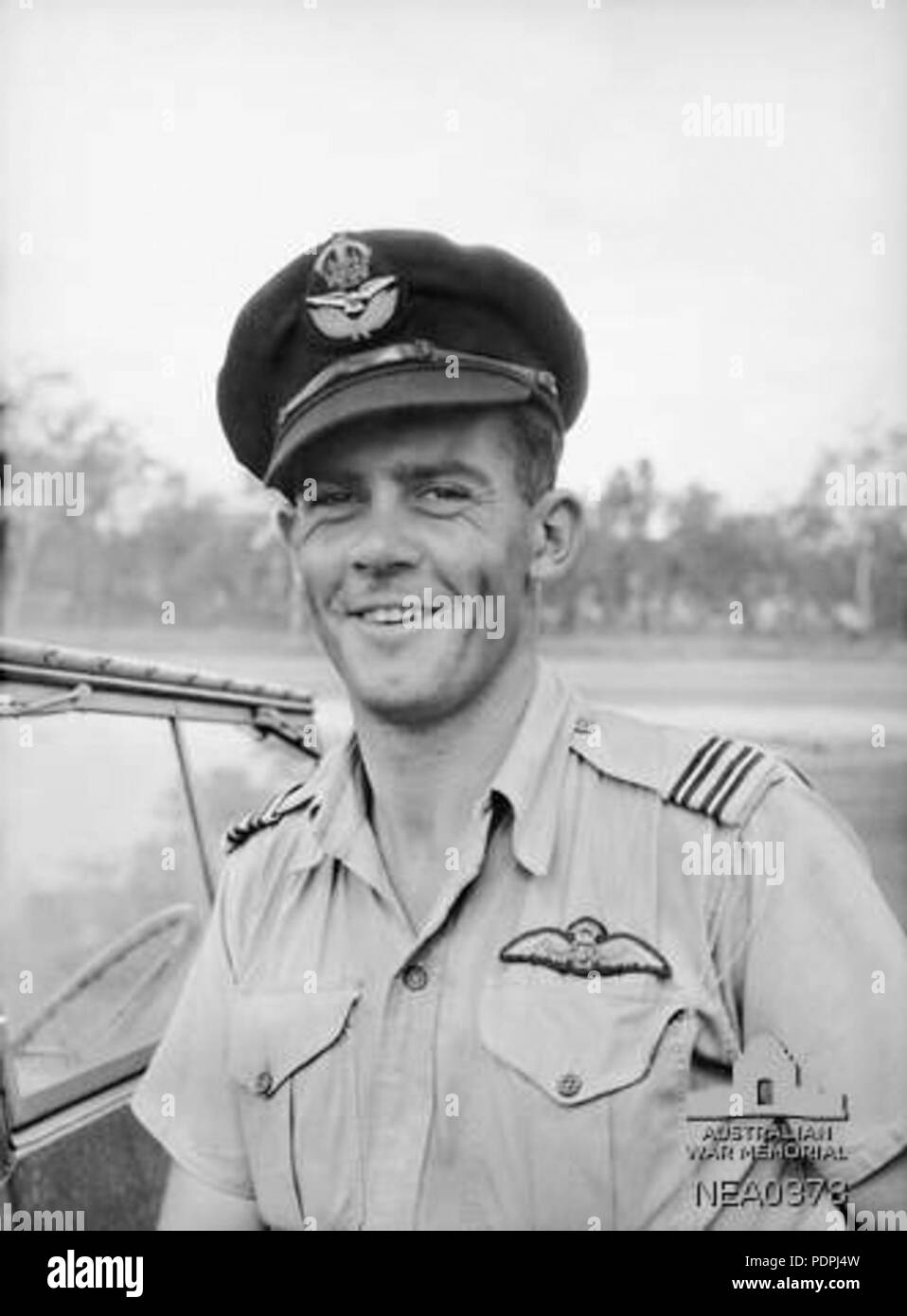 46 Flight Lieutenant Oberg of 5 Squadron RAAF Mareeba March 1944 AWM ...