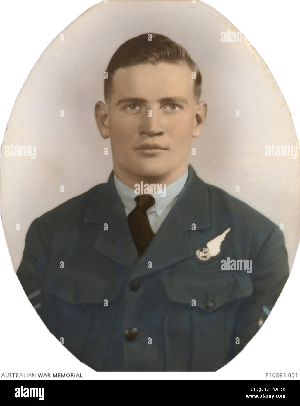 46 Flight Sergeant Sinclair of 8 Squadron RAAF AWM P10863.001 Stock ...