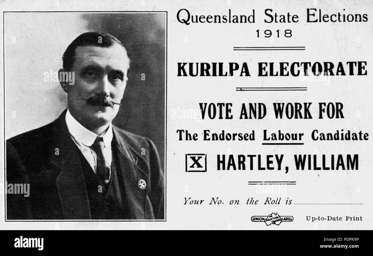 55 StateLibQld 1 206449 Politician William Hartley, MLA Kurilpa ...
