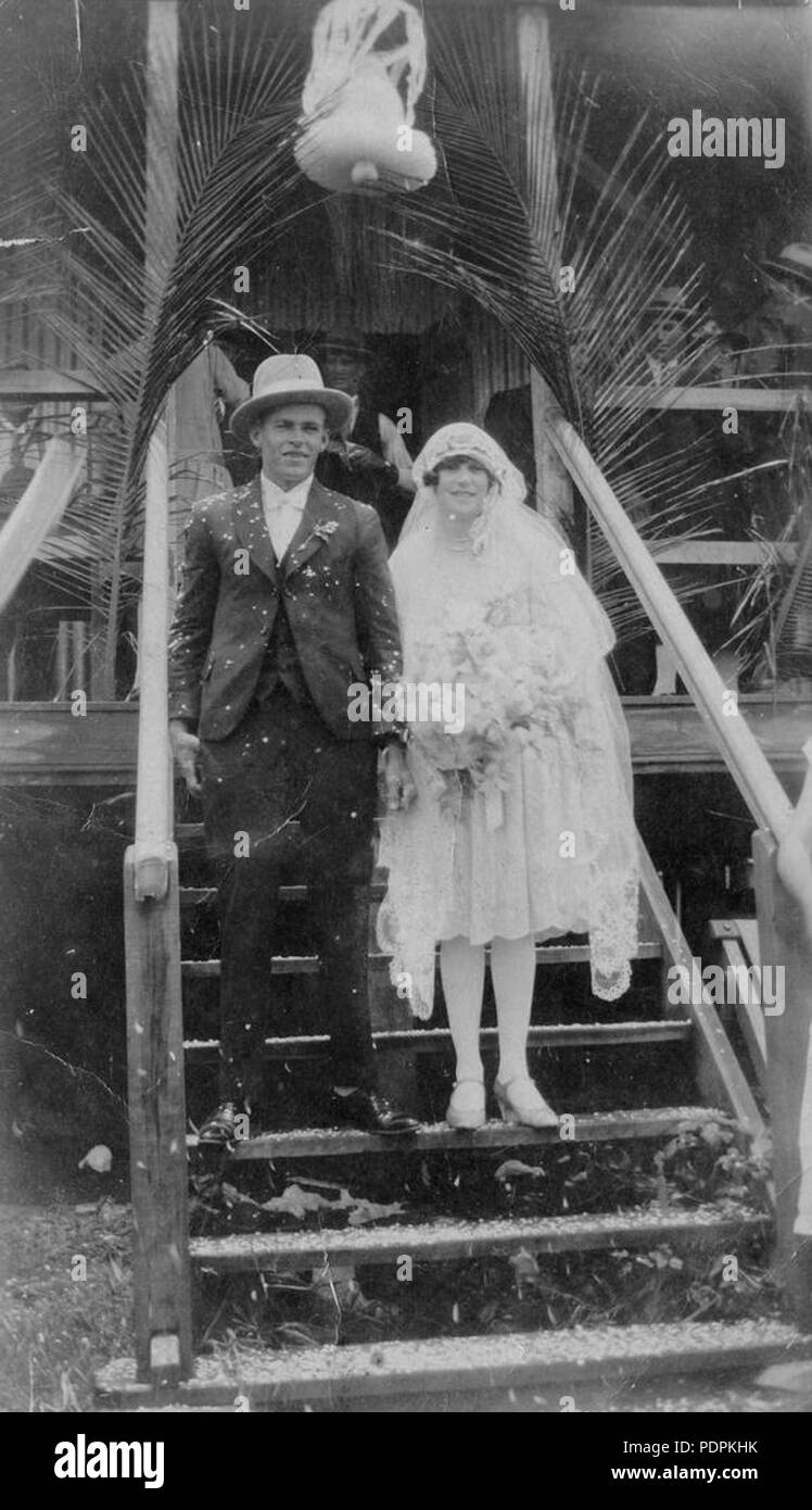 56 Herbert Adair and Gladys Down, Freshwater Hall near Cairns after ...