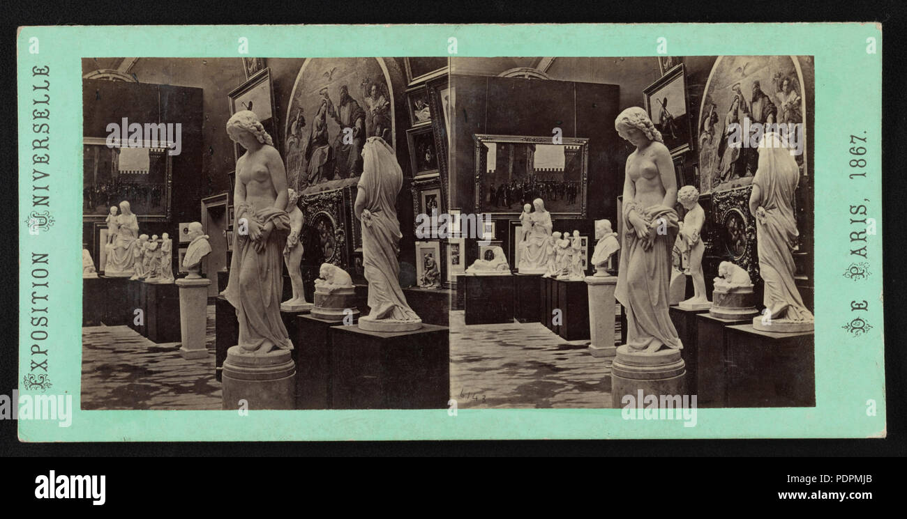 126 Exposition Universelle de Paris, 1867 Galeries des Beaux-Arts ...