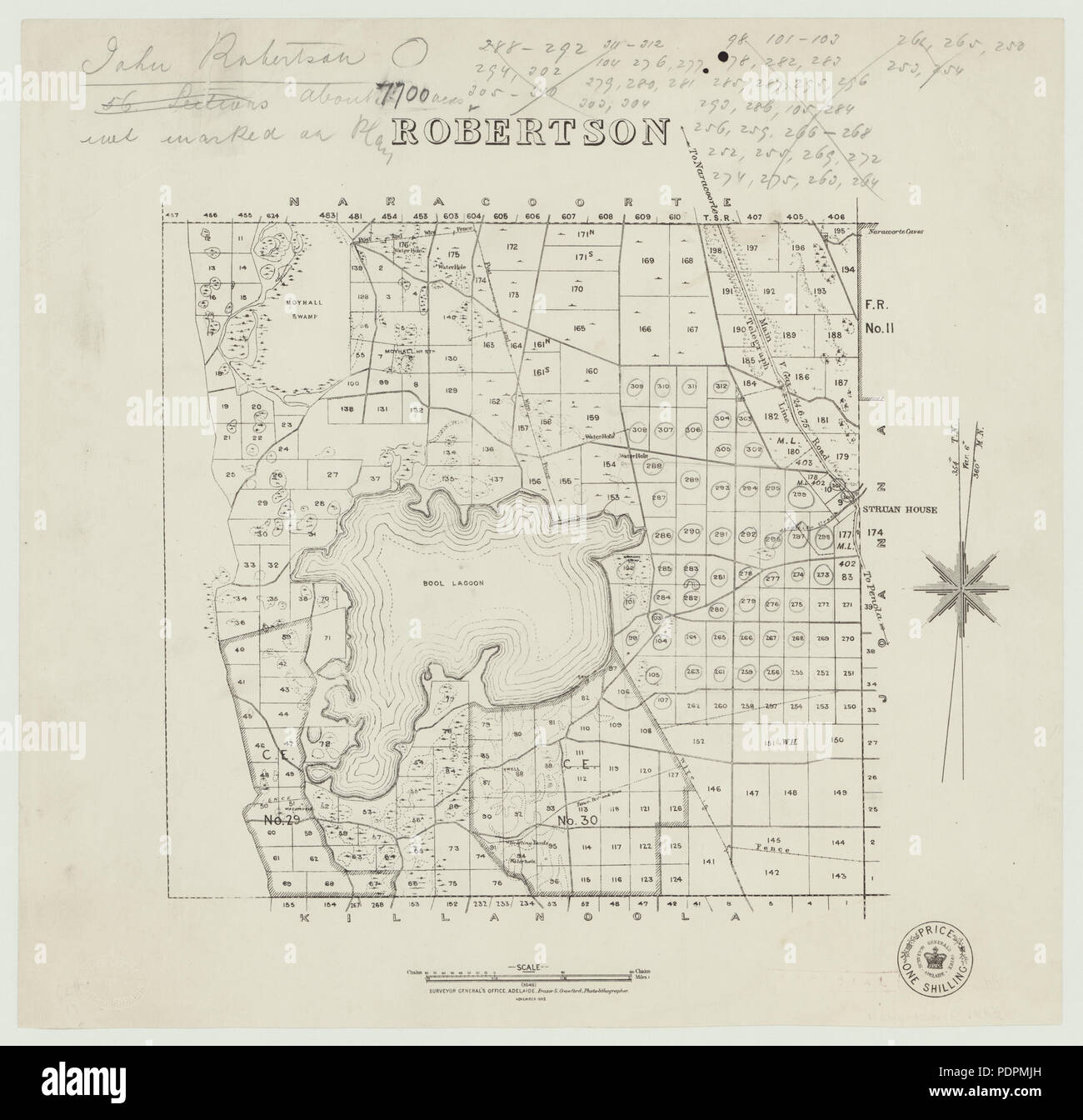 Robertson map hi-res stock photography and images - Alamy