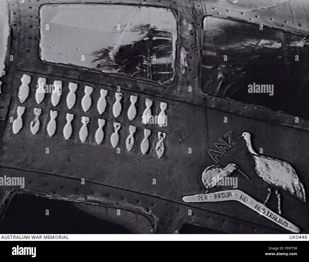 7 464 Squadron RAAF Ventura Methwold Jul 1943 AWM UK0448 Stock Photo ...