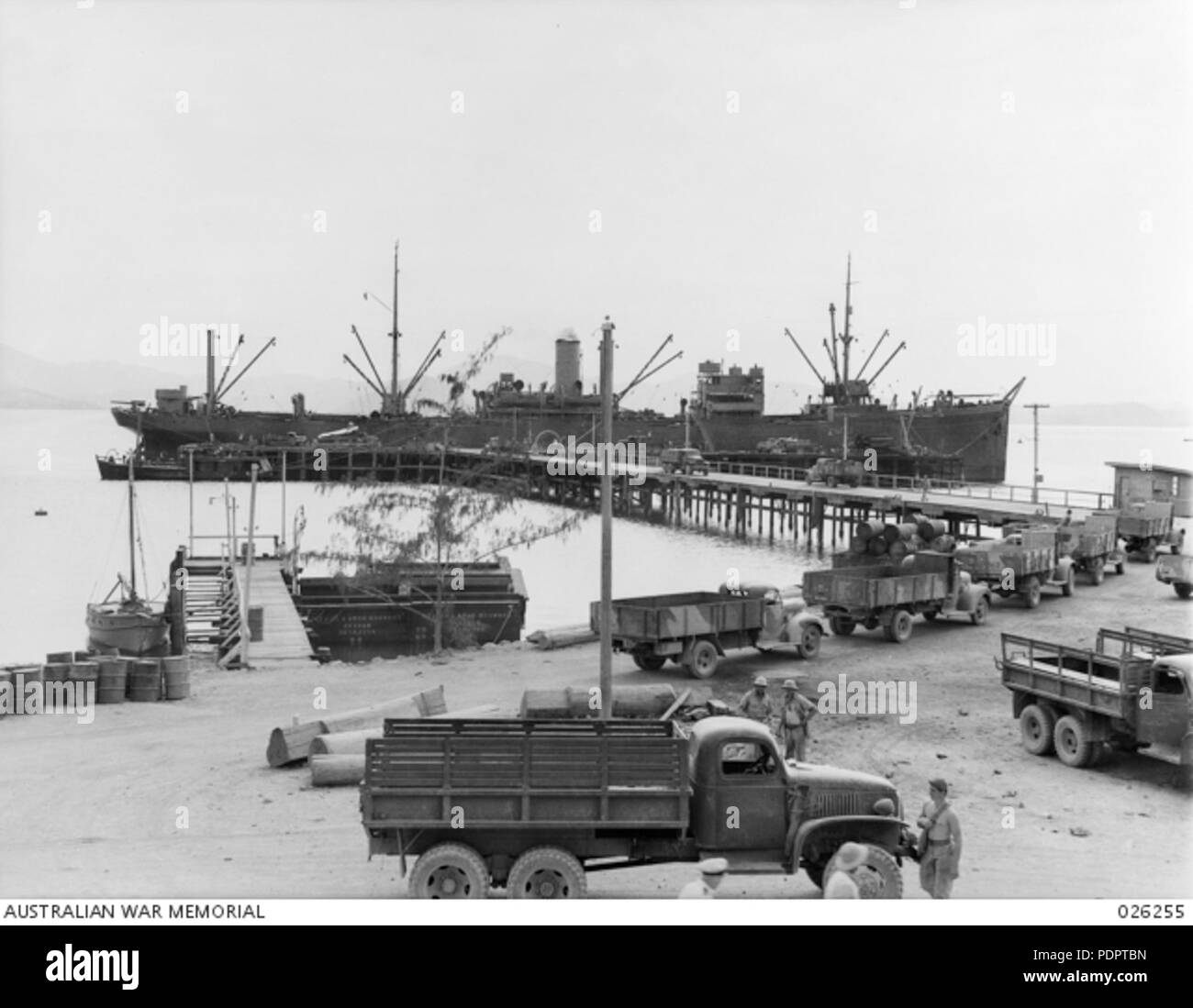 A cargo ship Black and White Stock Photos & Images - Alamy