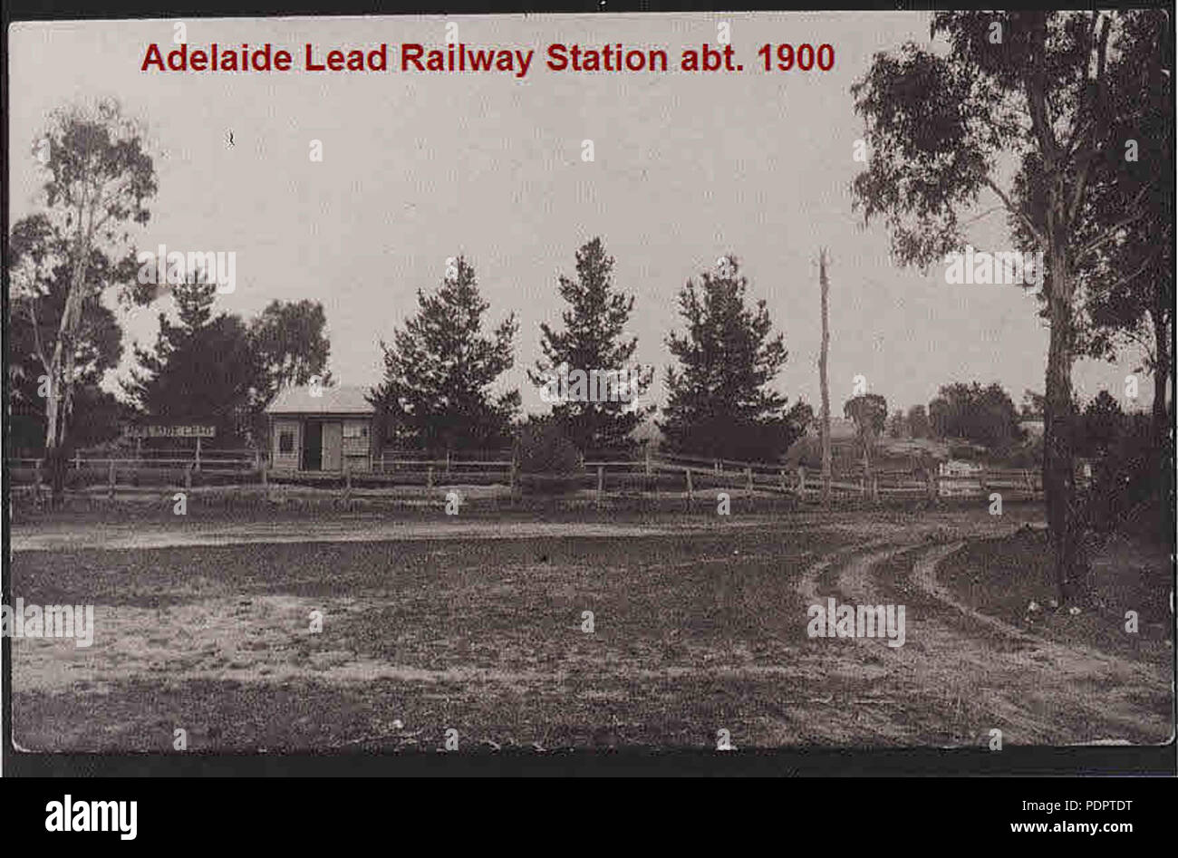 9 Ad.Lead Railway Station Stock Photo - Alamy