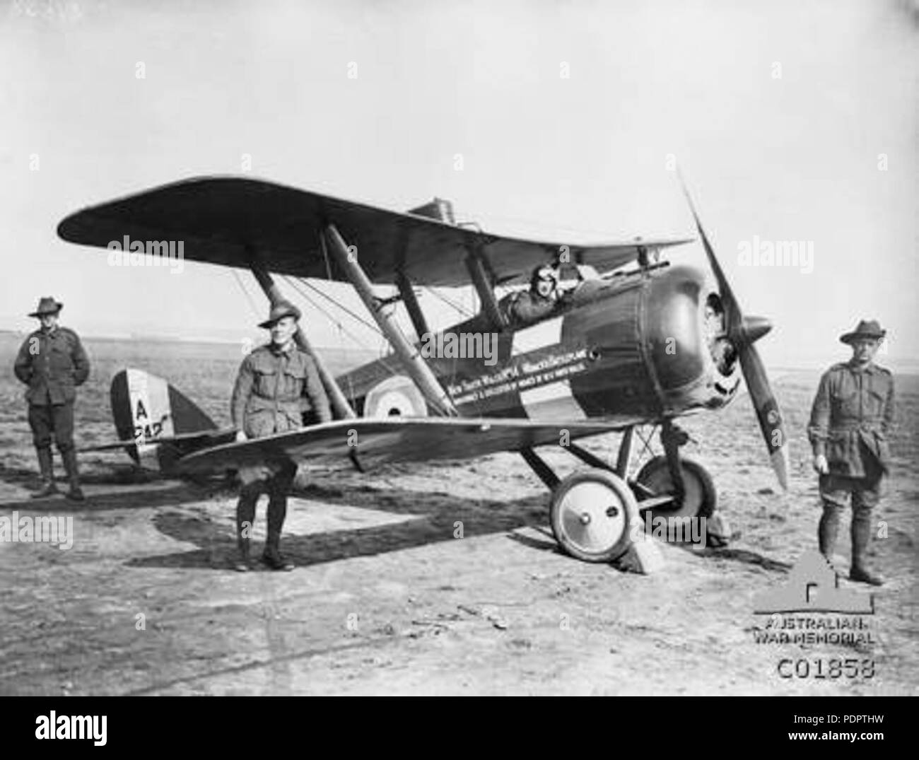 10 AFC de Havilland DH 5 Scout plane Sept 1917 Stock Photo - Alamy