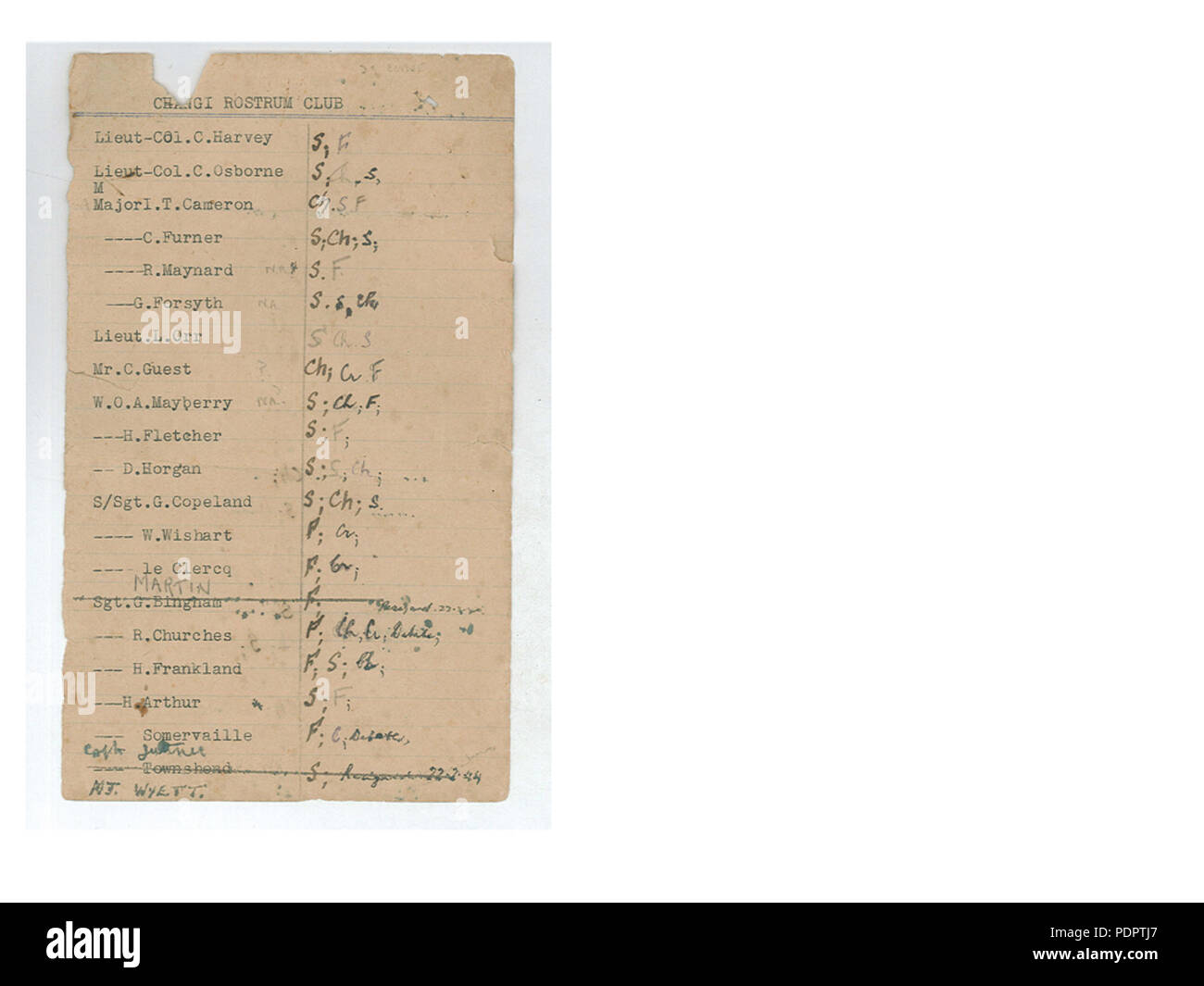 Military members Cut Out Stock Images & Pictures - Alamy