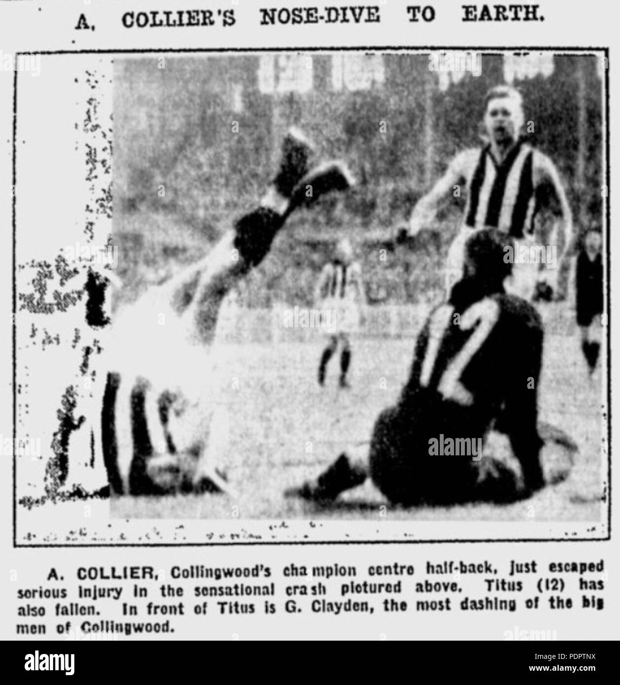 11 Albert Collier, Jack Titus and George Clayden Stock Photo - Alamy