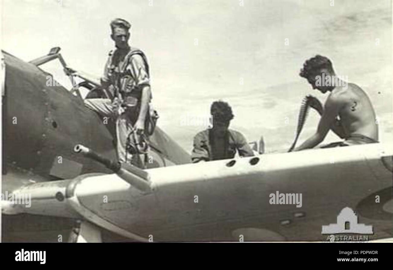 14 Arming 4 Squadron RAAF Boomerang New Guinea Jan 1944 AWM 070132 ...