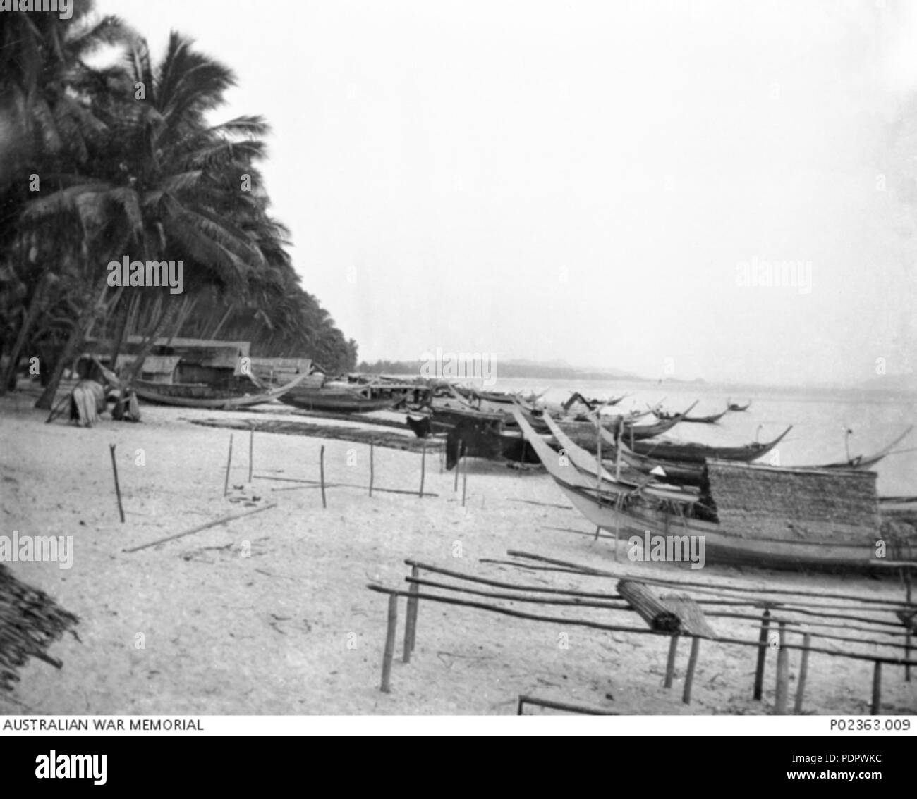 Malaysia beach view Black and White Stock Photos & Images - Alamy