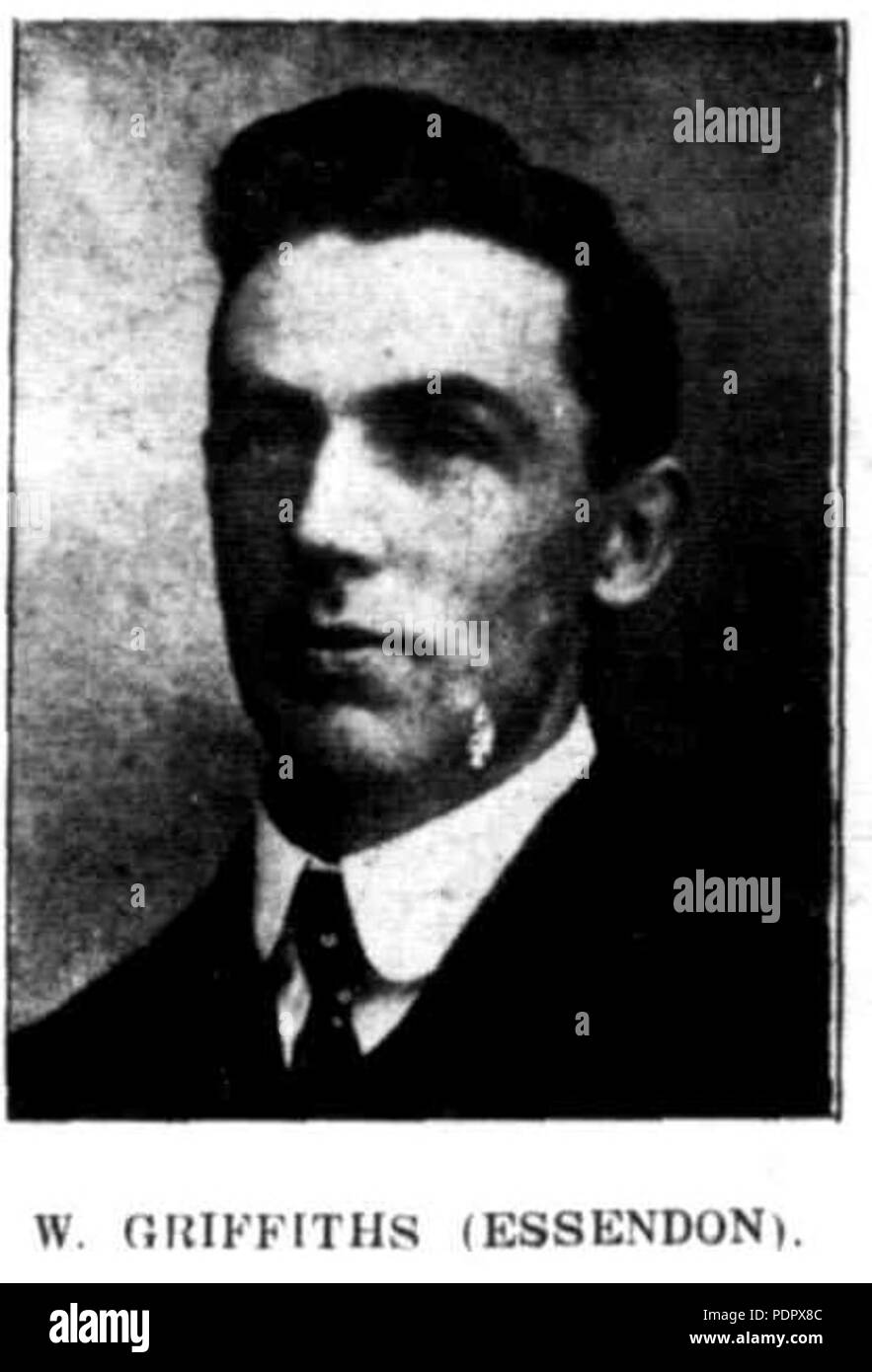 24 Billy Griffith 1907 Stock Photo - Alamy