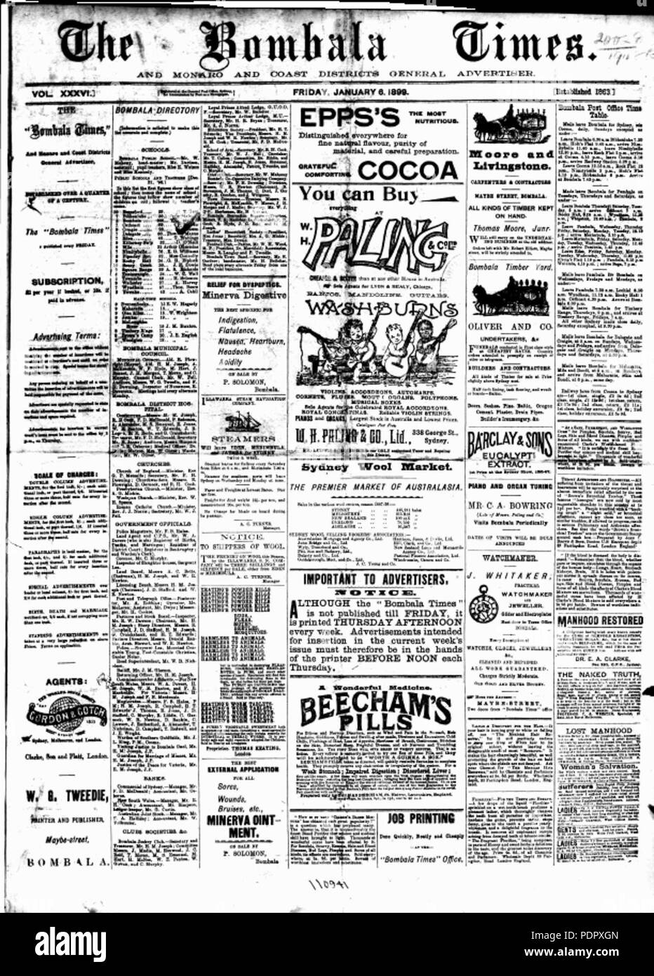 Bombala hi-res stock photography and images - Alamy