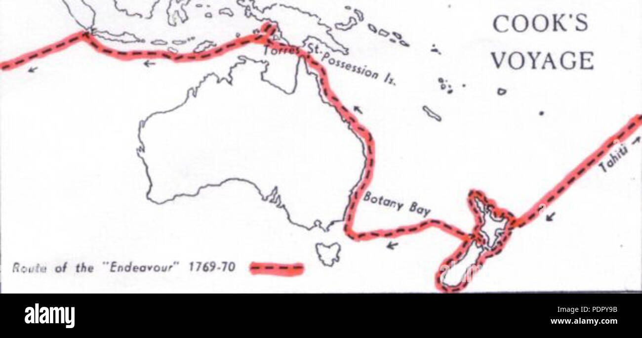 Cook map hi-res stock photography and images - Alamy