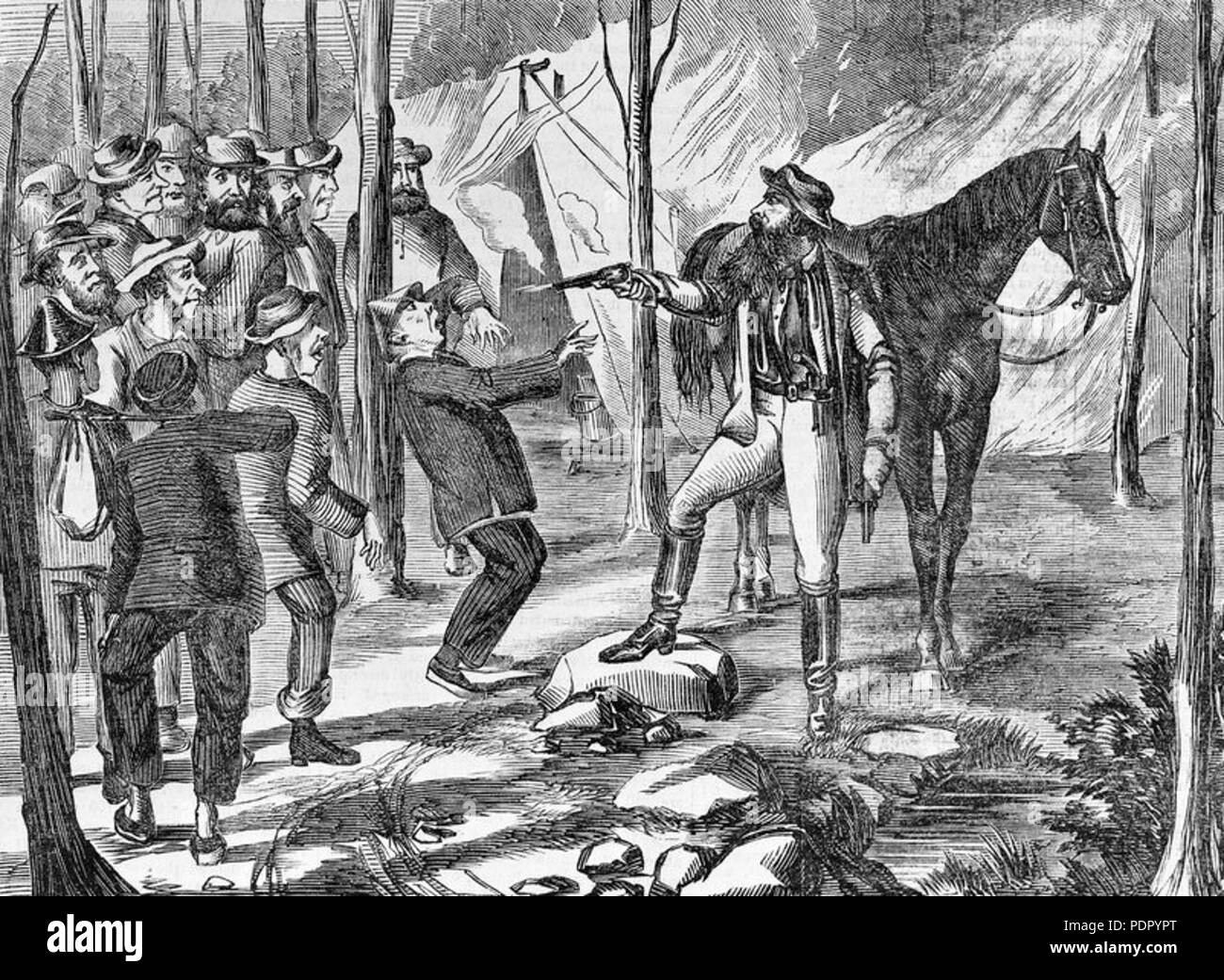 Stick up Black and White Stock Photos & Images - Alamy