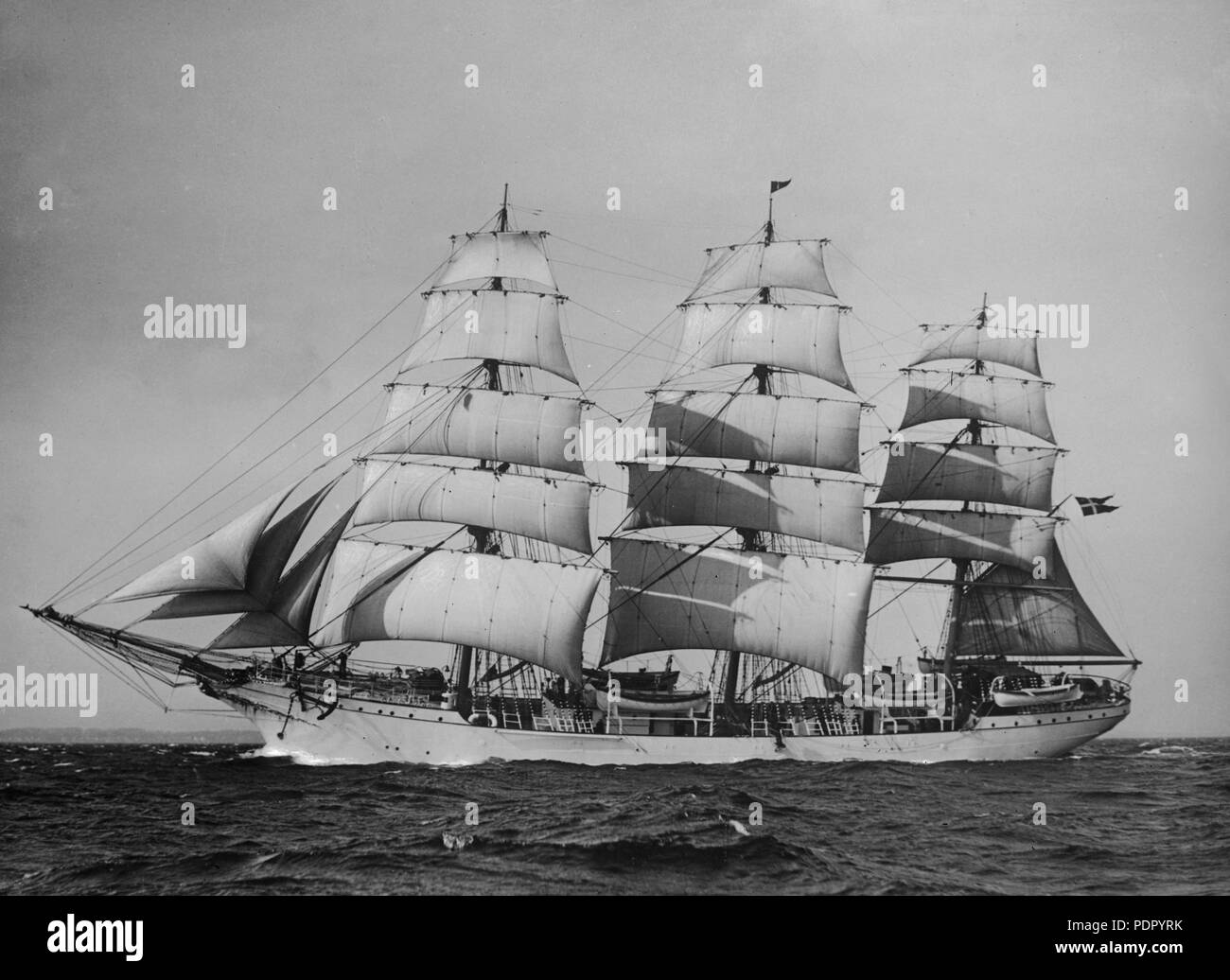 Danmark ship Black and White Stock Photos & Images - Alamy