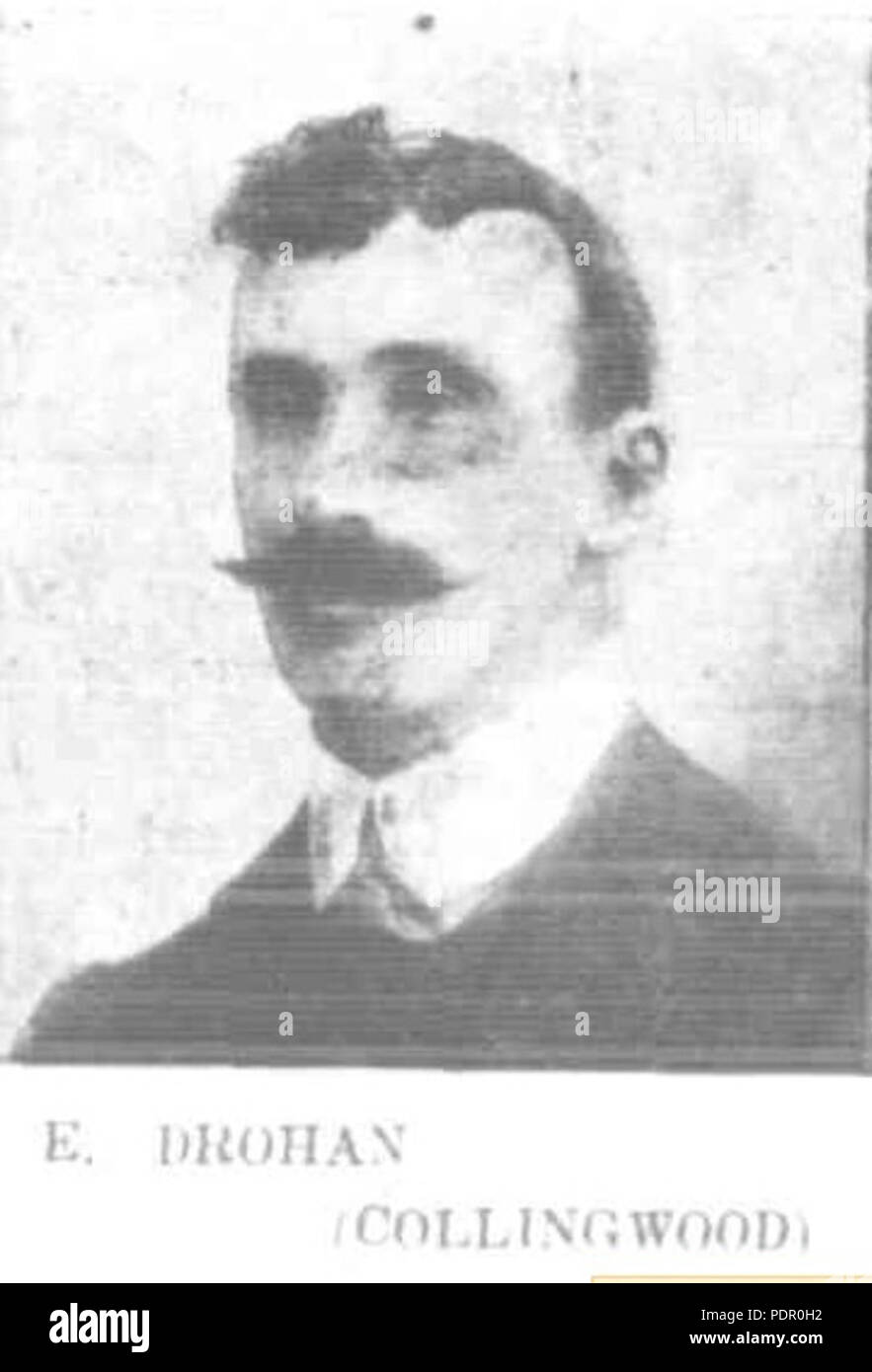 42 Eddie Drohan 1907 Stock Photo - Alamy