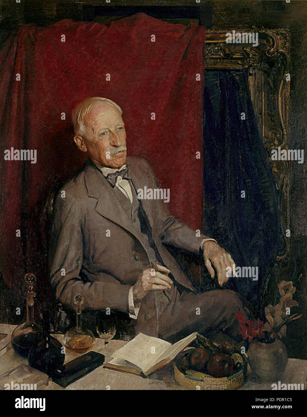 50 George Lambert - Julian Ashton, 1928 Stock Photo - Alamy