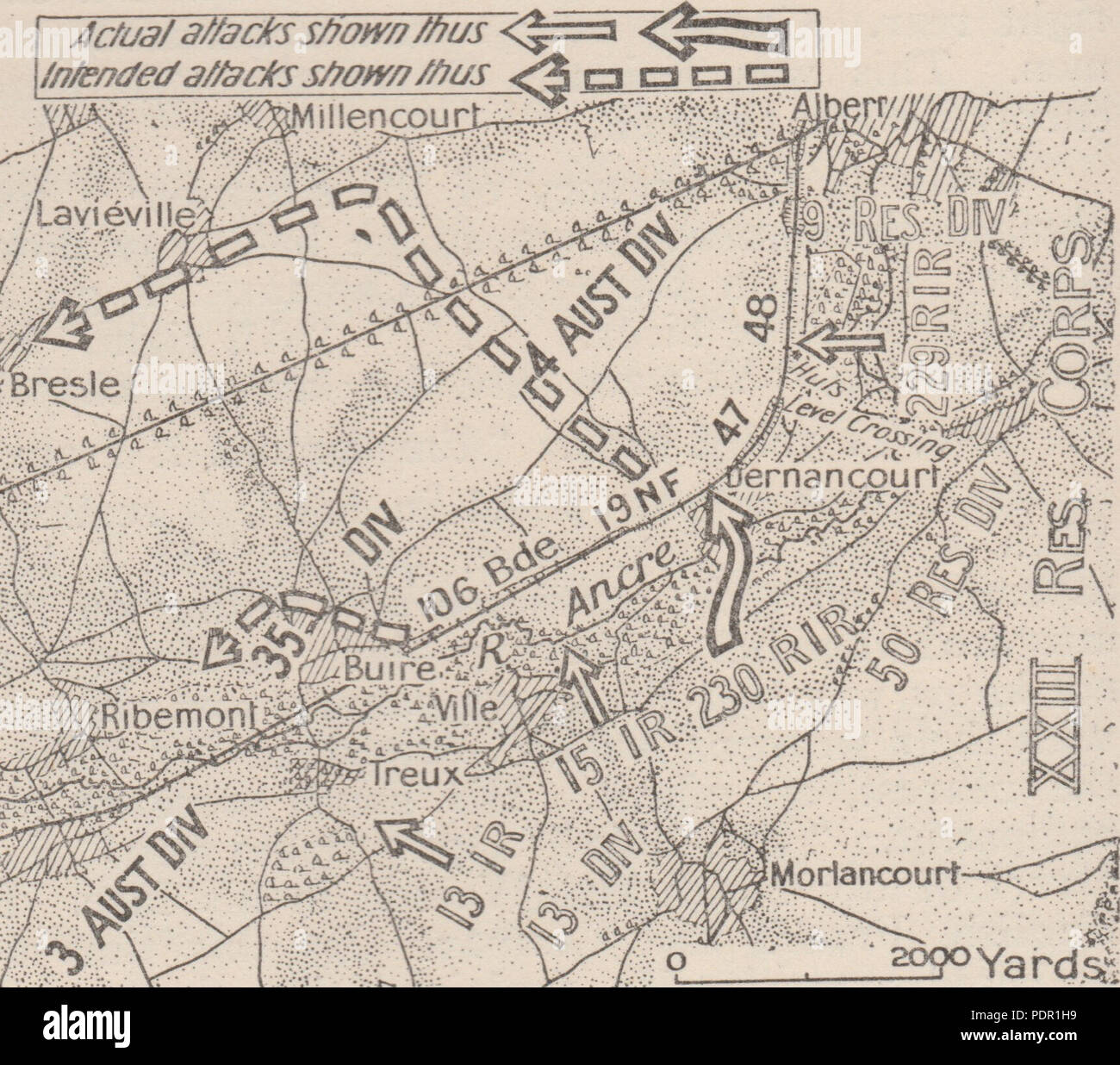 German first world war trench maps hi-res stock photography and images ...