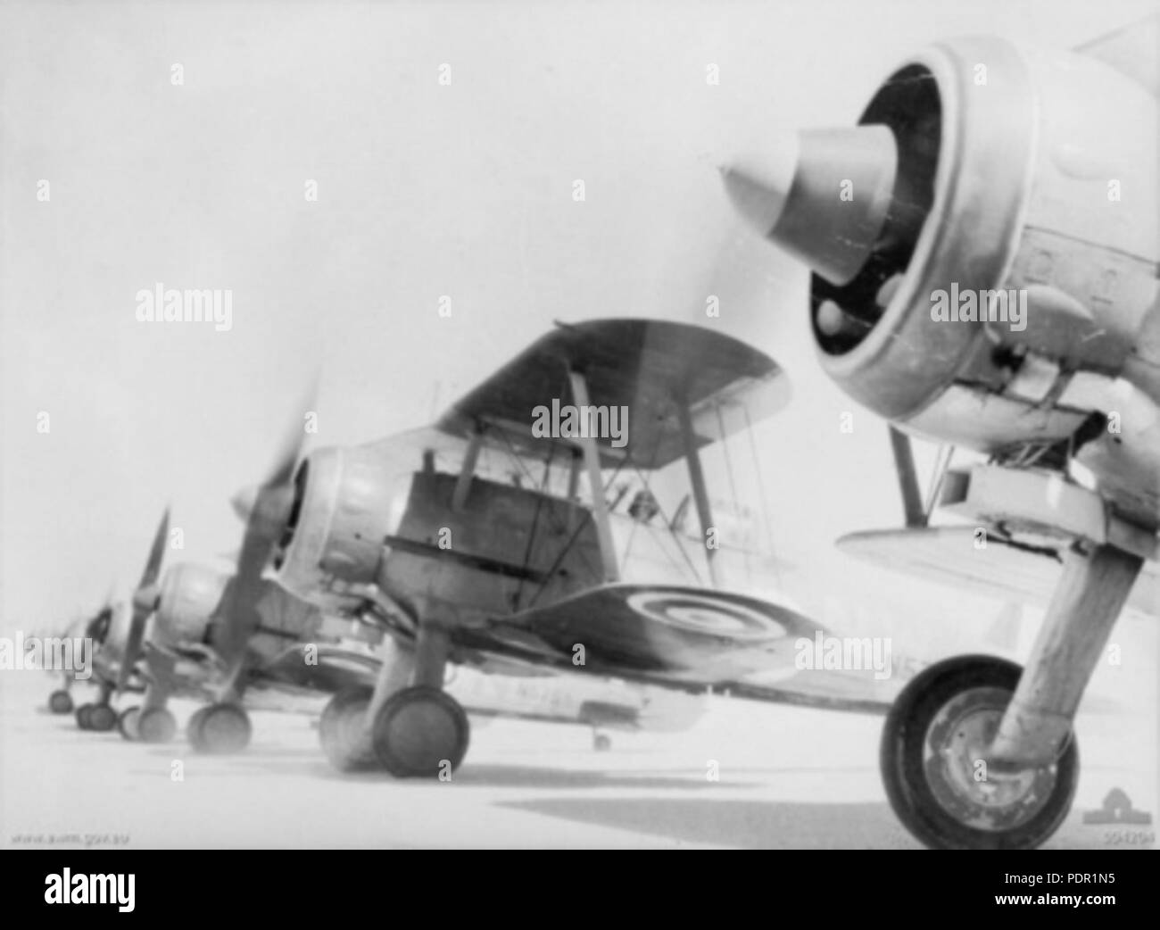 52 Gloster Gladiators 3 Sqn RAAF Egypt 1940 Stock Photo - Alamy