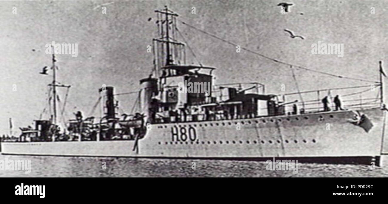 59 HMS Brazen AWM 302321 Stock Photo - Alamy