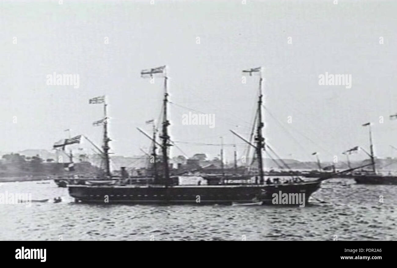 59 HMS Diamond (1874) AWM 302177 Stock Photo - Alamy