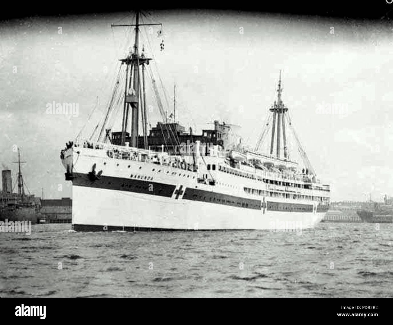 61 Hospital ship Manunda 02 Stock Photo - Alamy