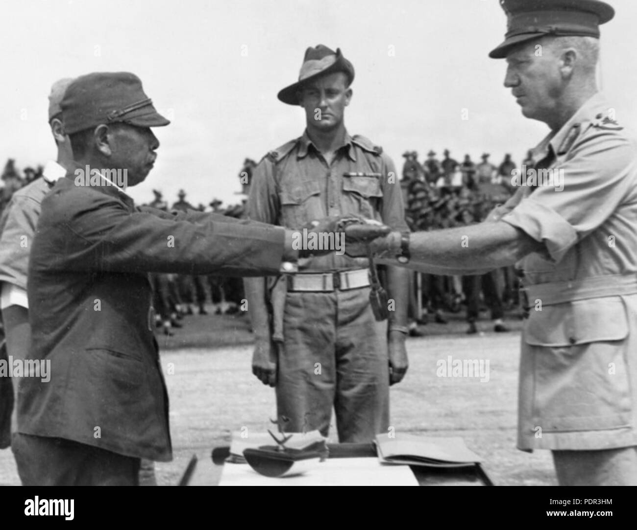 Japanese surrender hi-res stock photography and images - Alamy