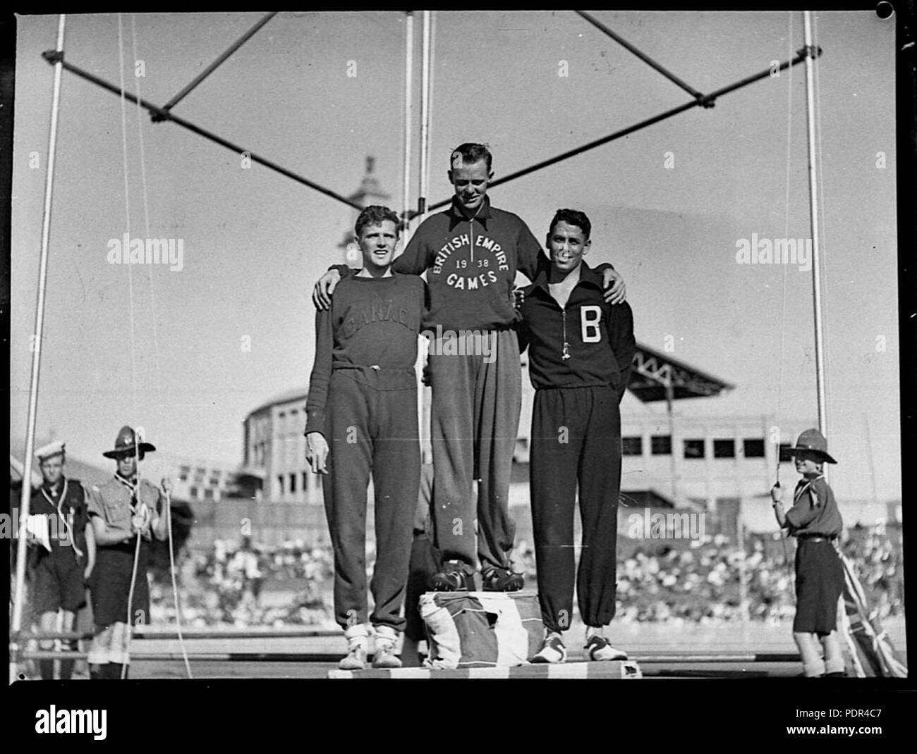 78 Larry O'Connor, Tom Lavery, Sid Stenner 1938 Stock Photo - Alamy