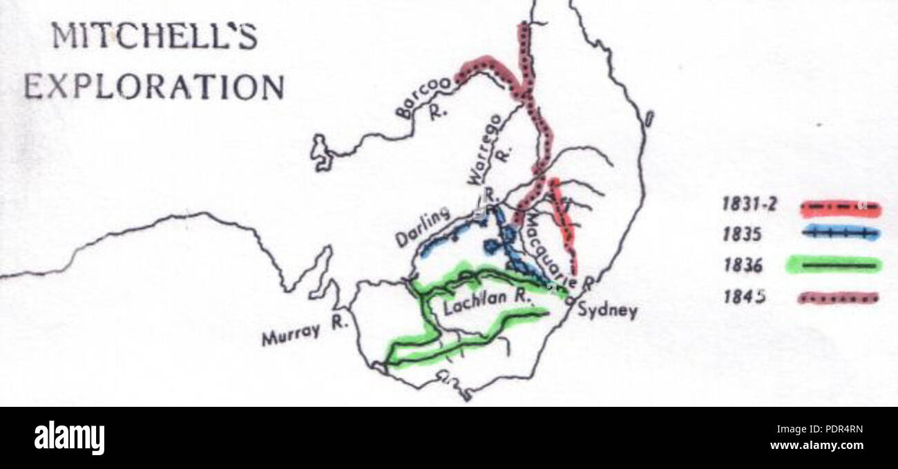 Mitchell map hi-res stock photography and images - Alamy