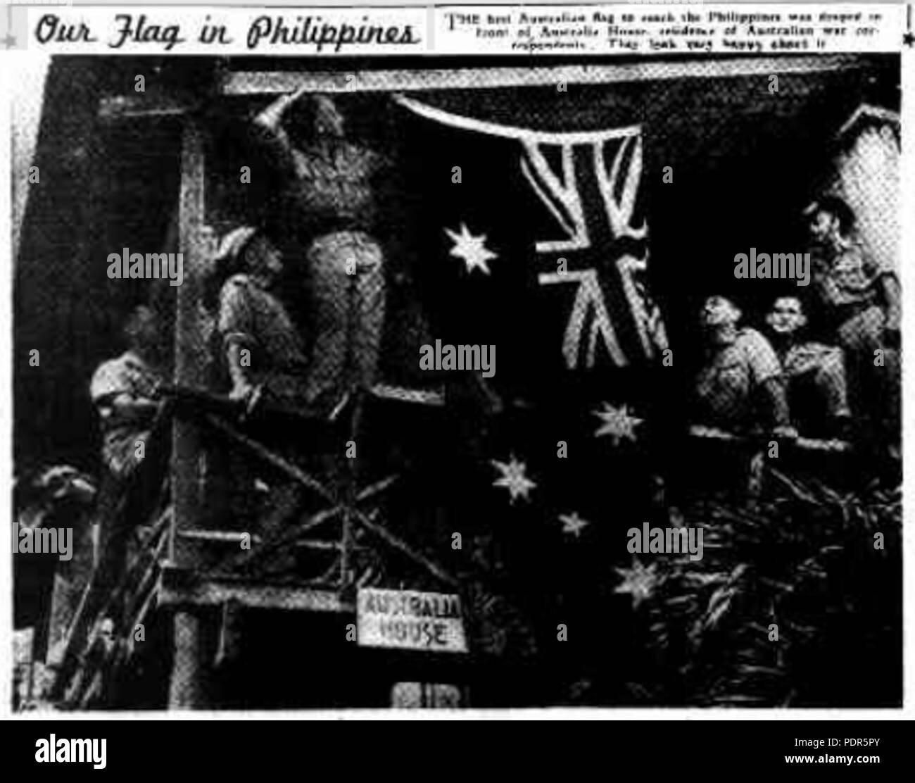 Philippines flag Black and White Stock Photos & Images - Alamy