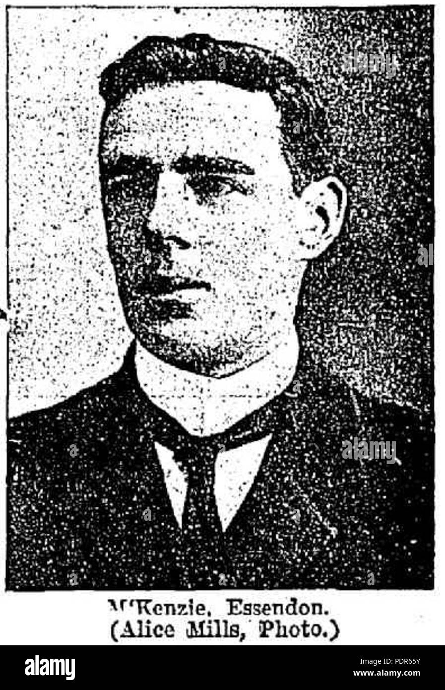 69 Jack McKenzie 1905 Stock Photo - Alamy