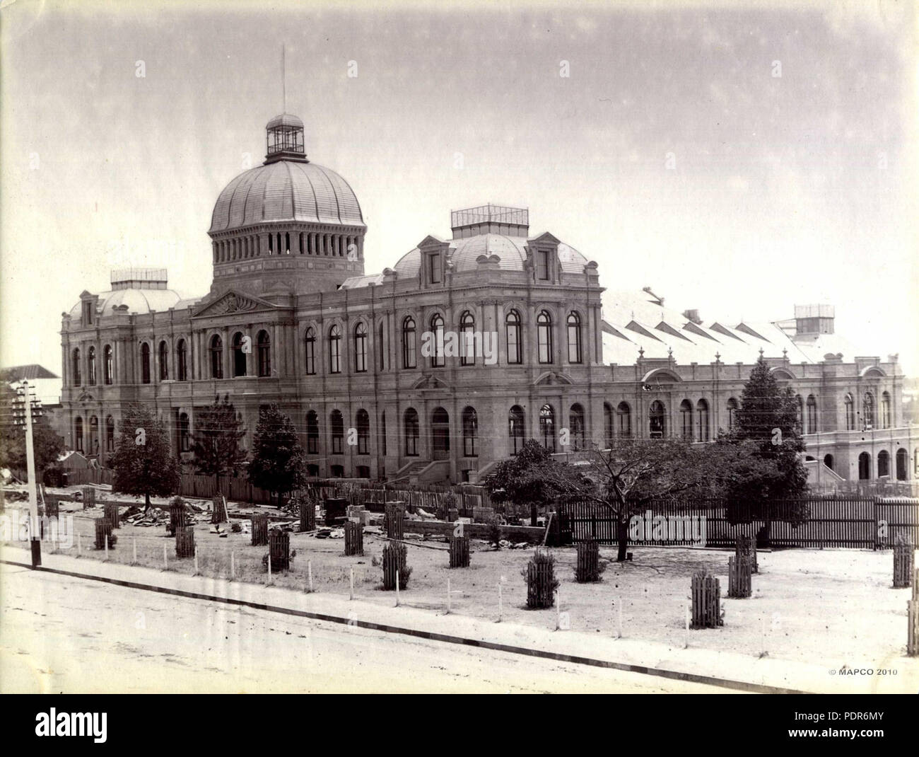74 Jubilee Exhibition Building 1885 Stock Photo - Alamy