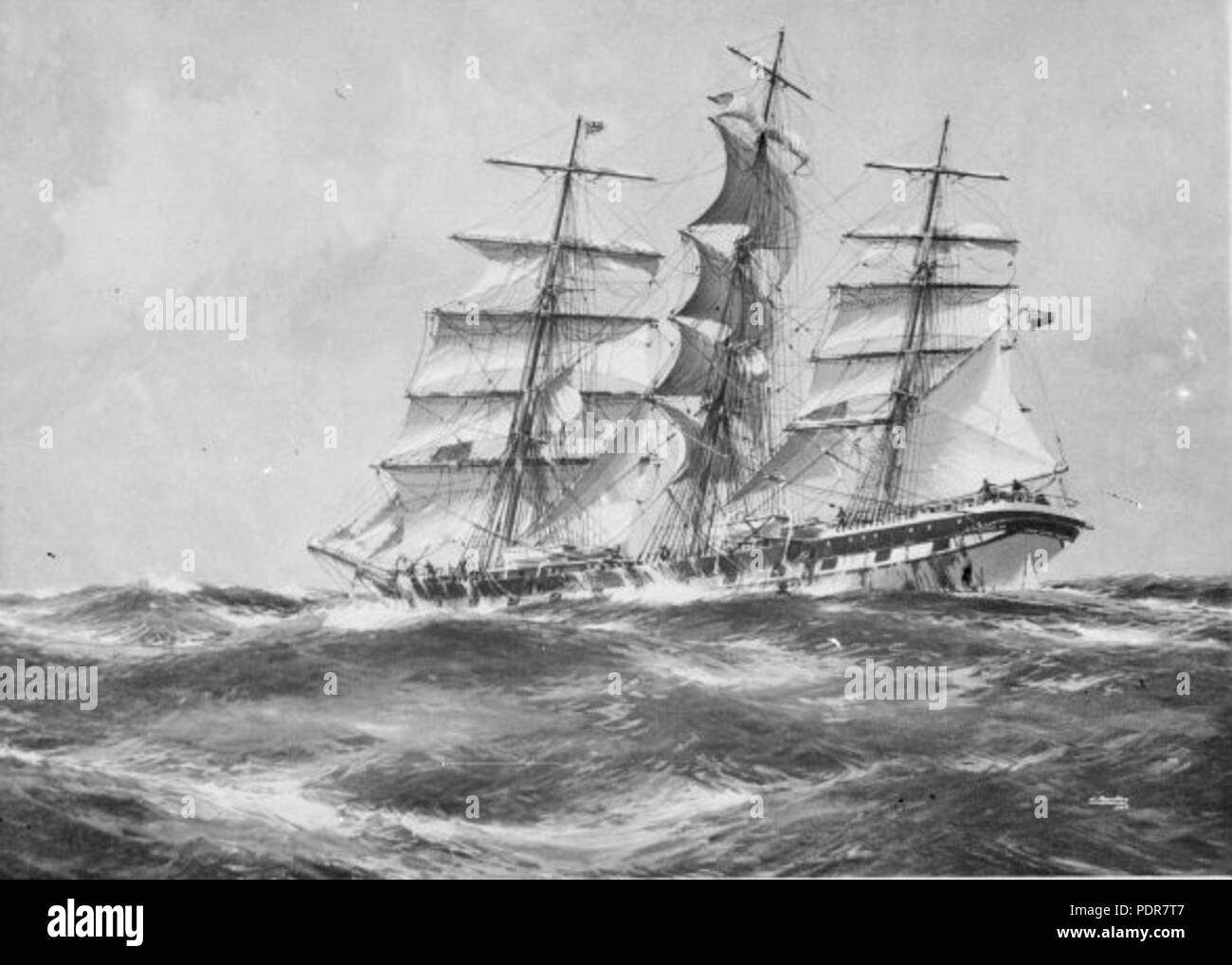 80 Loch Etive (ship, 1877) - nla.pic-vn3257363-v Stock Photo - Alamy