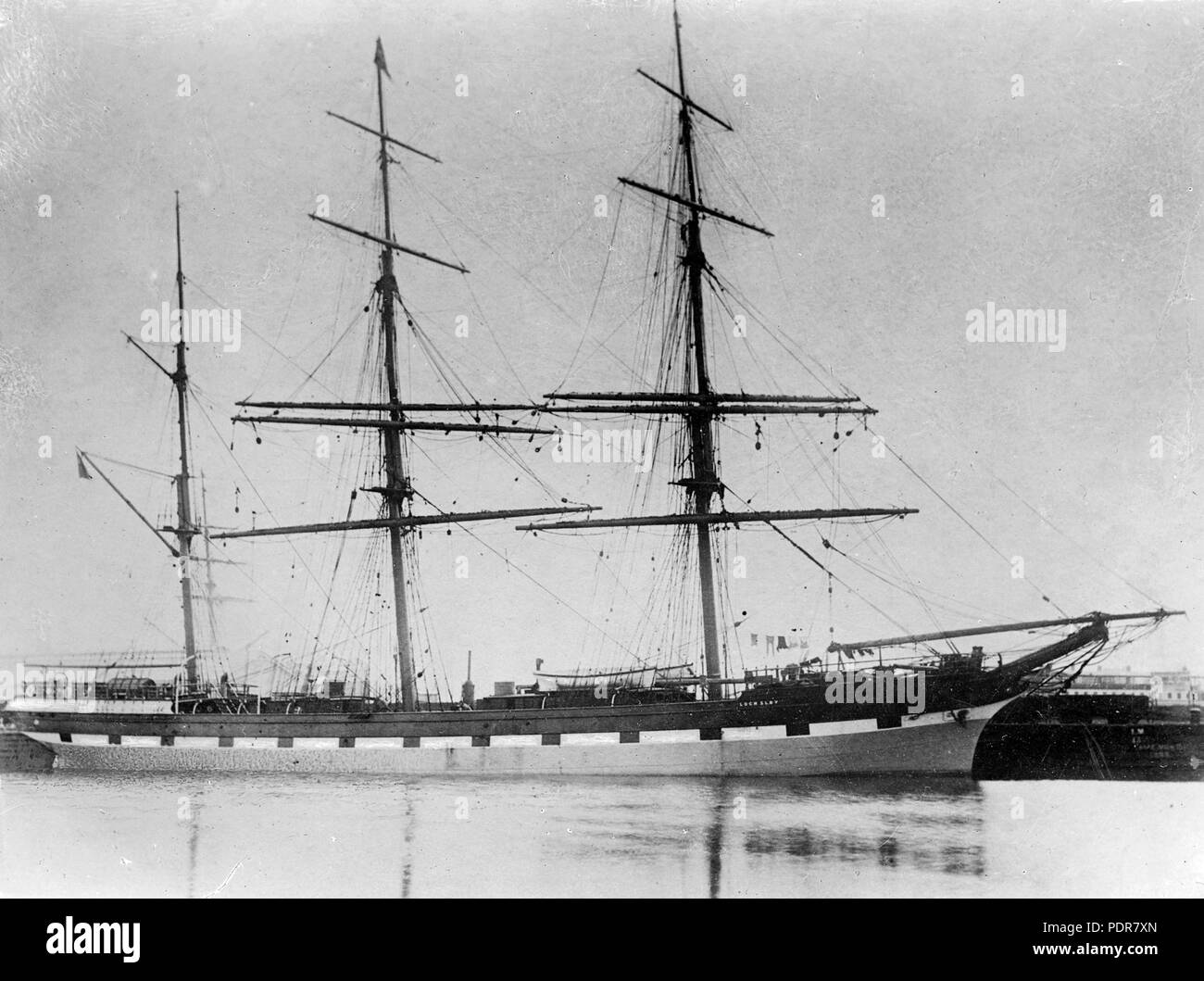 Loch water boat Black and White Stock Photos & Images - Alamy