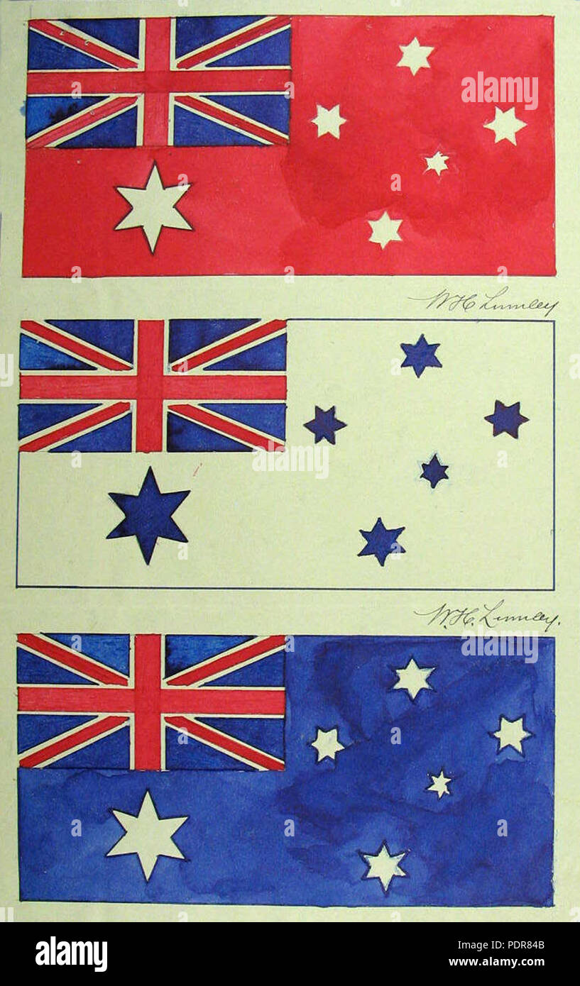 81 Lumley Australian flag proposal 1901 Stock Photo - Alamy 81 Lumley Australian flag proposal 1901 Stock Photo - Alamy