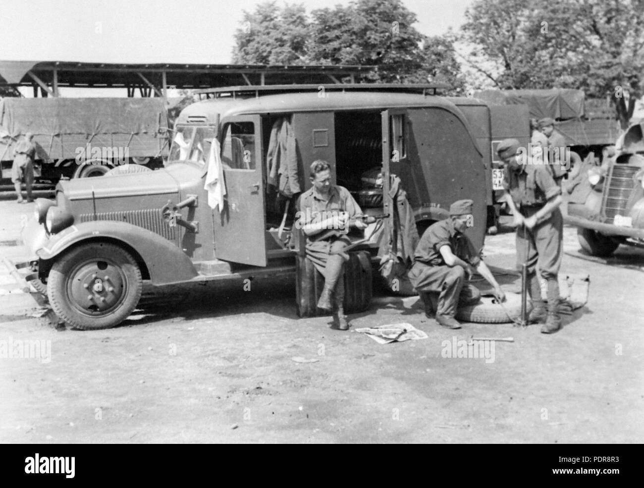 Polski fiat Black and White Stock Photos & Images - Alamy