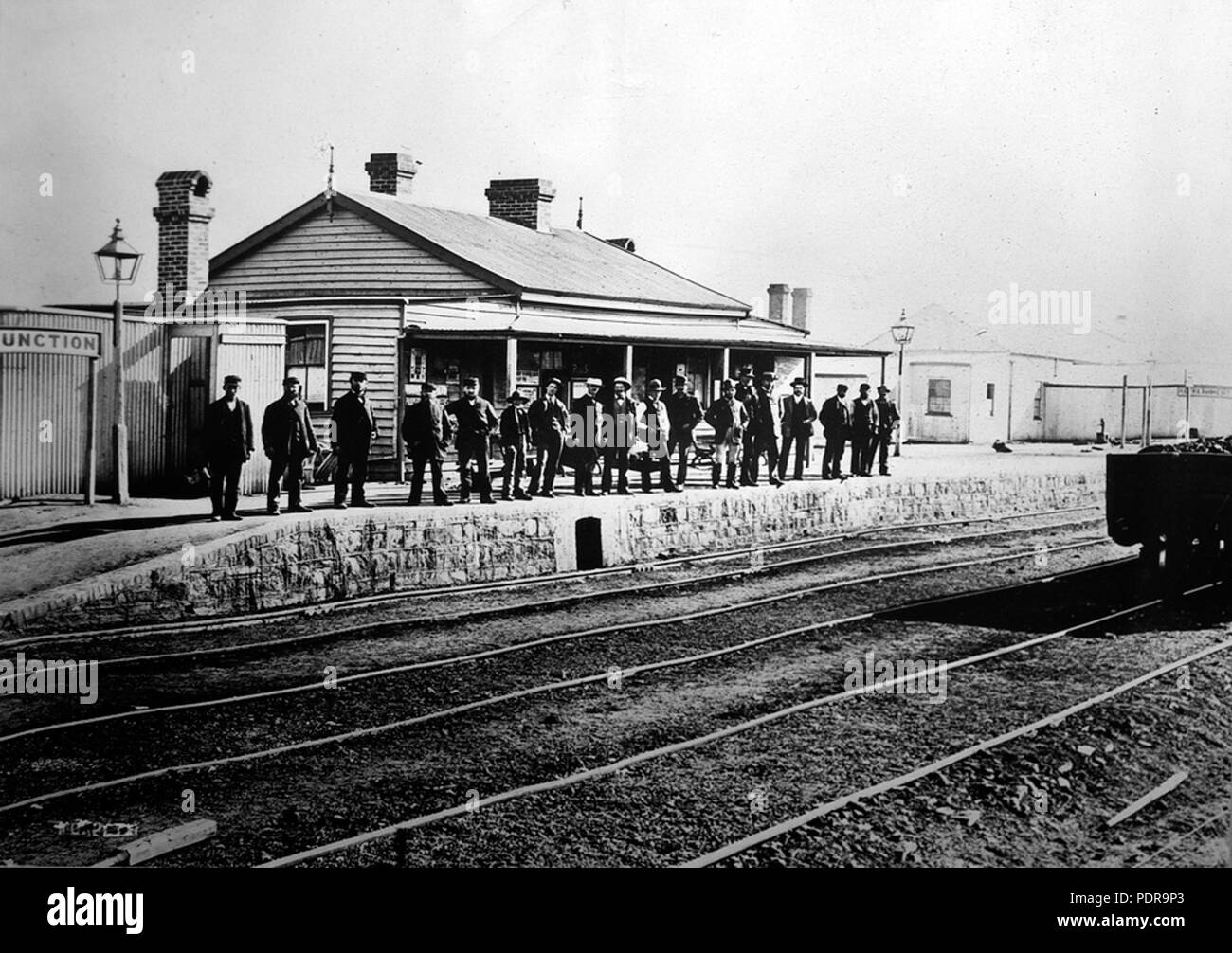 1880s railway station hi-res stock photography and images - Alamy