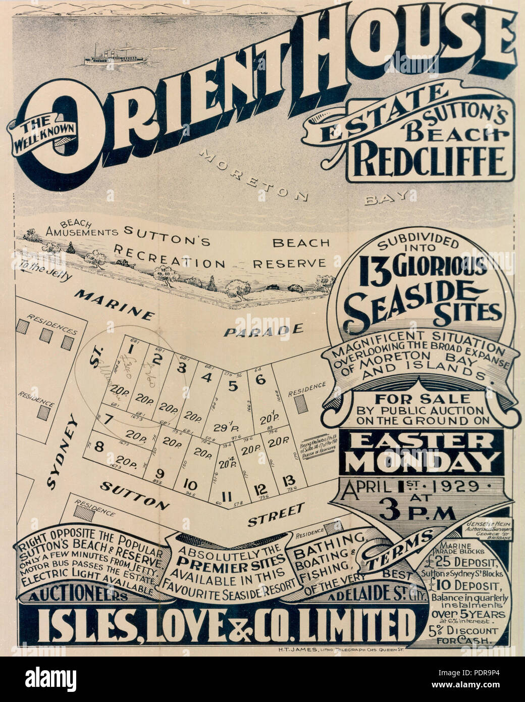 Estate map hi-res stock photography and images - Alamy